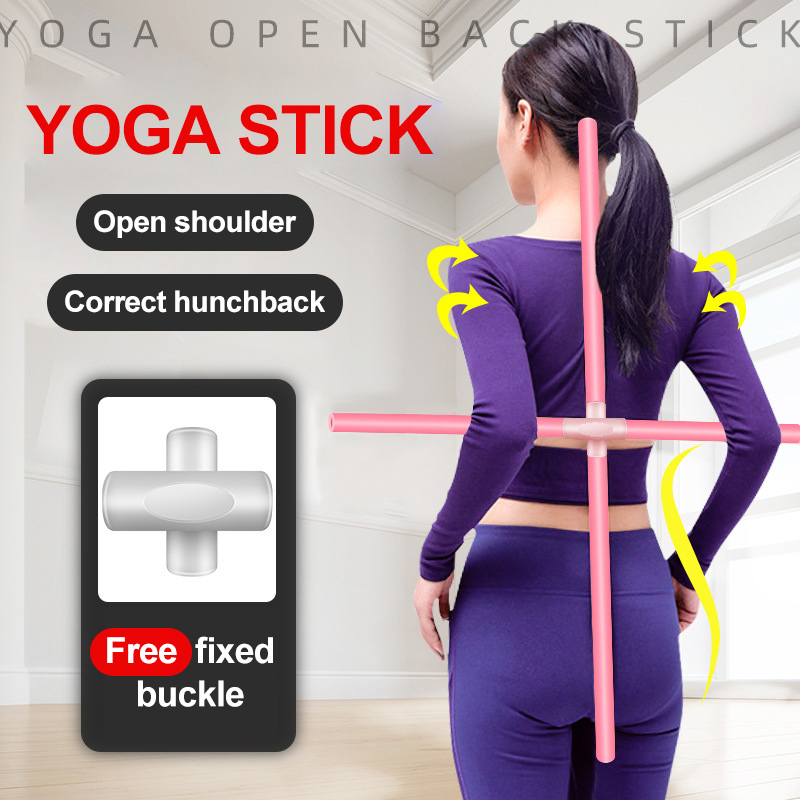 Yoga Sticks Stretching Tool Multifunction Open Sho... – Grandado