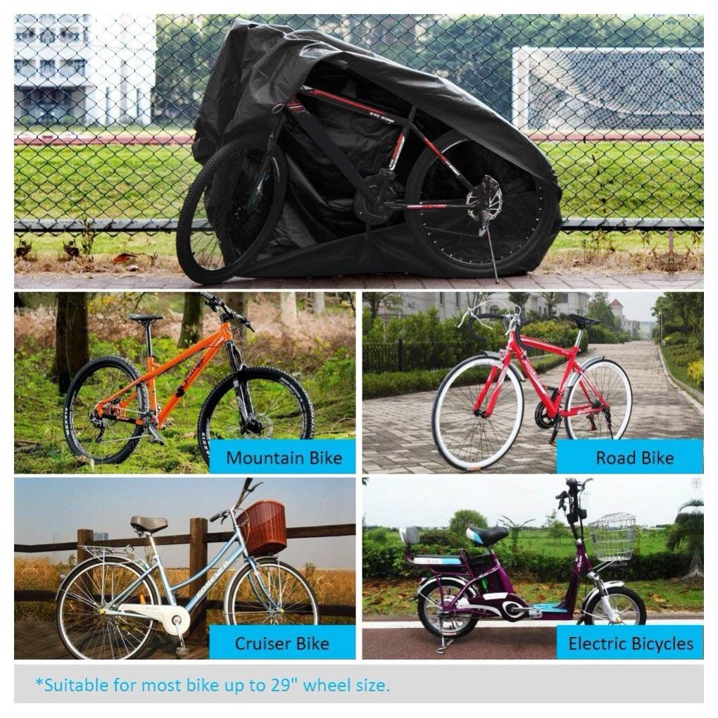 Bike Dust Rain Cover Indoor Outdoor Universal Nylo... – Vicedeal