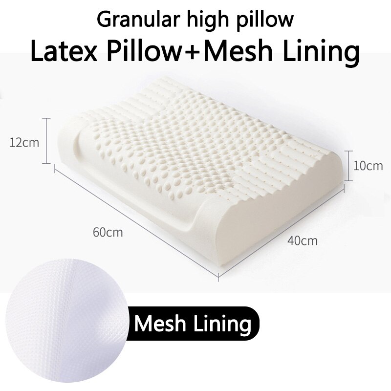 Natuurlijke Latex Kussen Massage Slapen Orthopedis... – Vicedeal