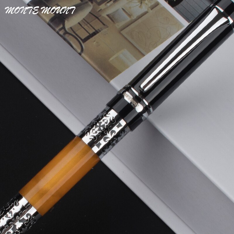 Monte mount canetas criativa Amber Celluloid schoo... – Grandado