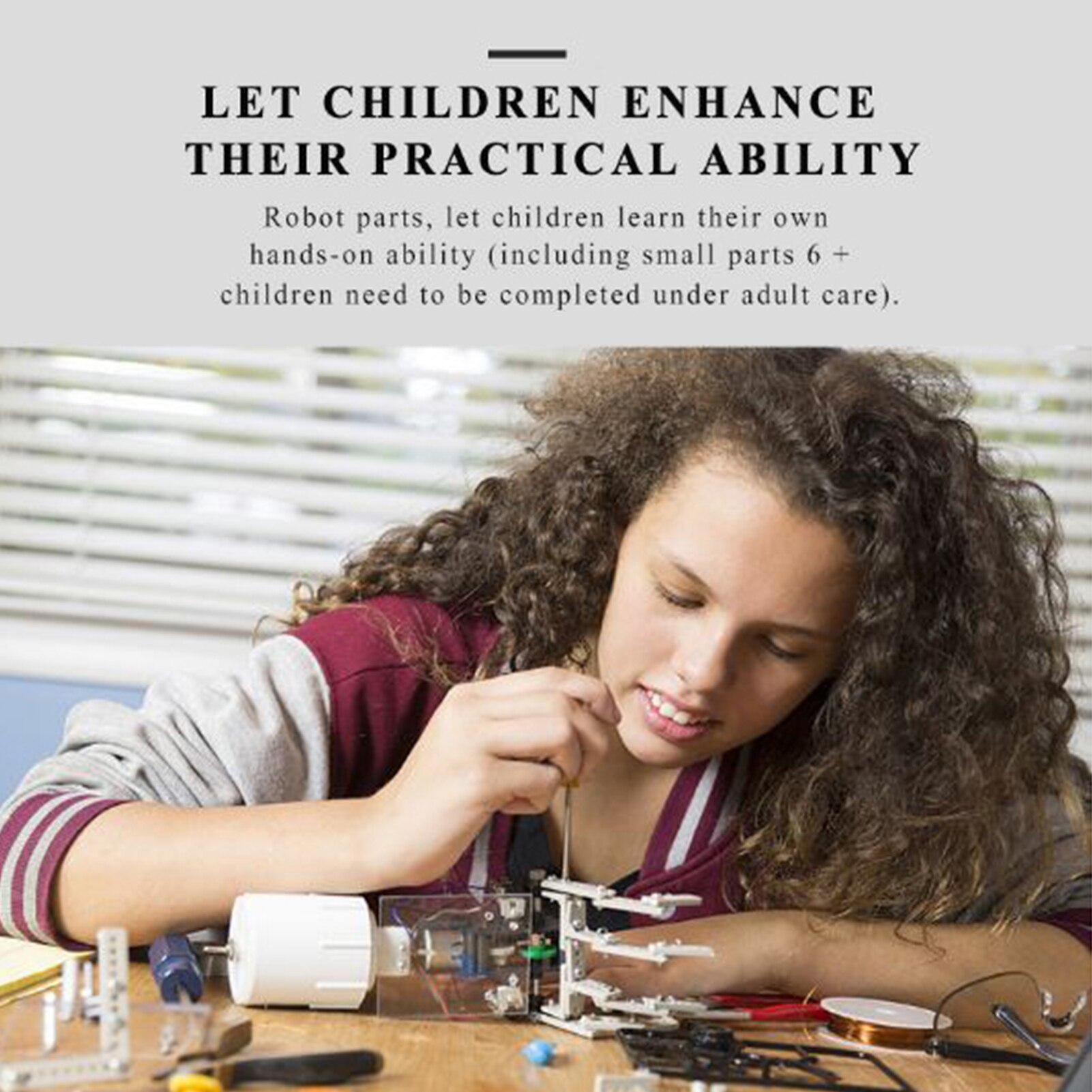 DIY Assemble Electric Robot Gesture Induction Obst... – Grandado