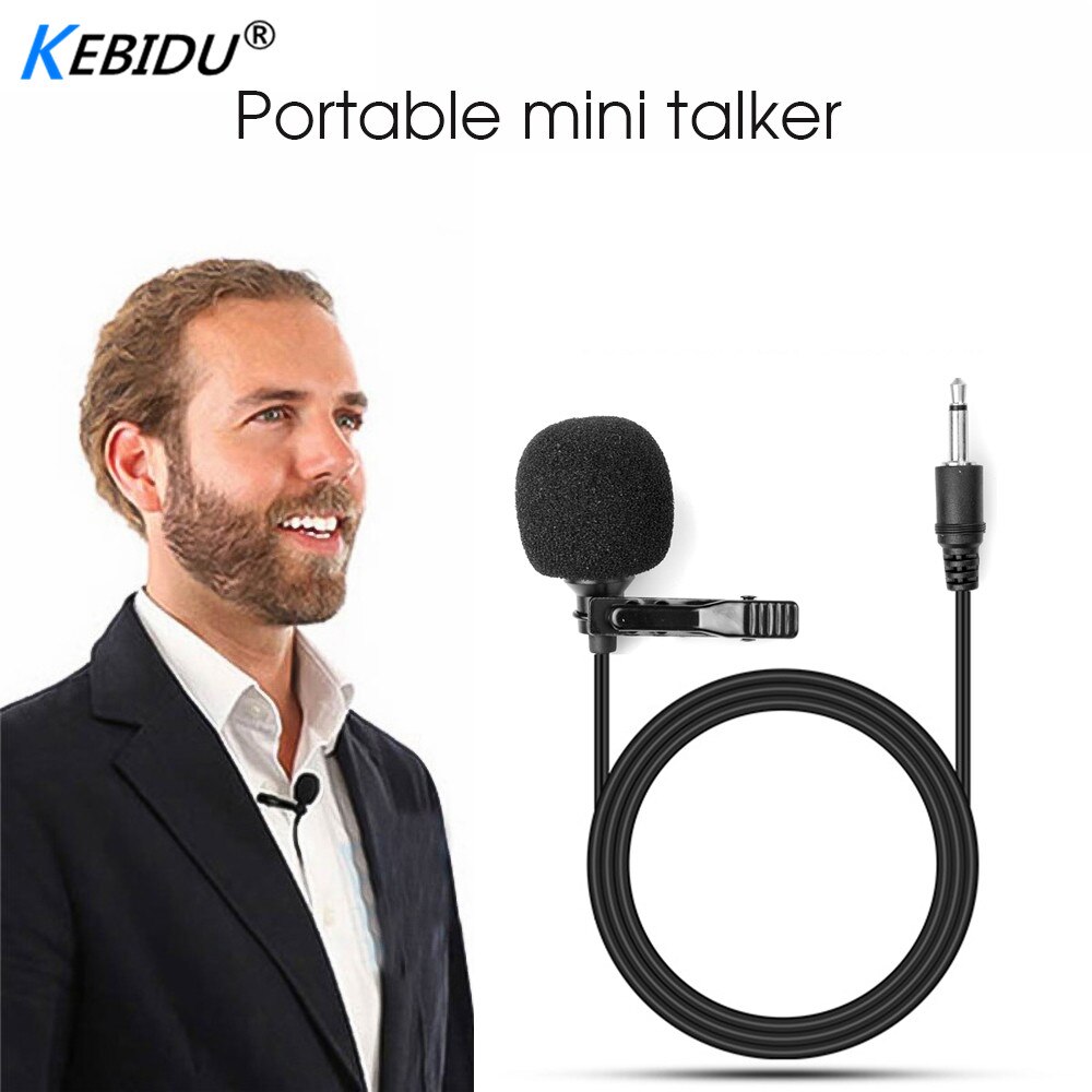 Portable Hands-free collar Microphone Mini talker ... – Grandado
