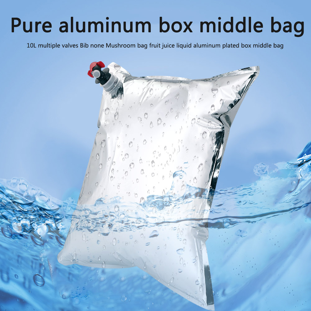 10pcs 10L Aluminum Foil BIB Bag for Food Beer Wine... – Grandado