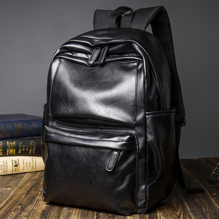 stacy bag 073016 man leather backpack student scho... – Vicedeal