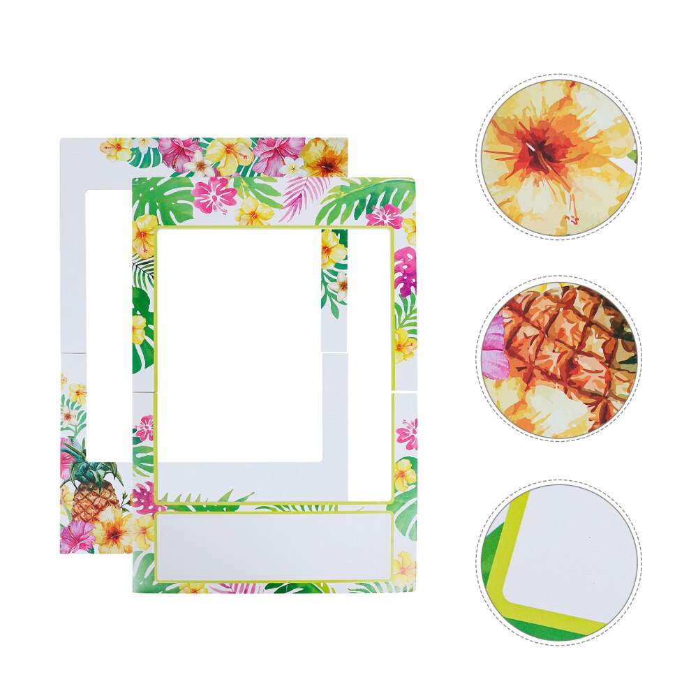 1Pc Hawaiian Summer Party Photo Frame Prop Party P... – Grandado