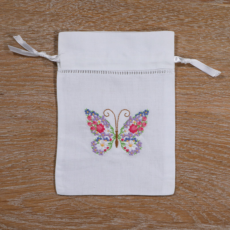B004 : white ramie/cotton drawstring embroidery fl... – Vicedeal