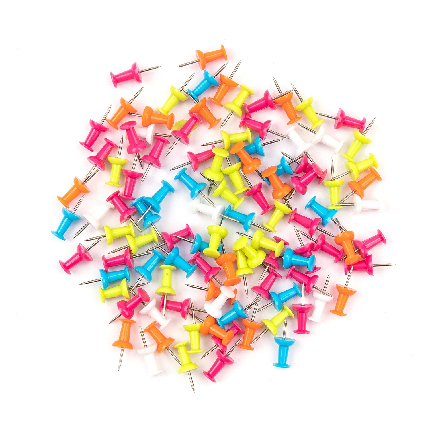 Deli Color Push Pin 23mm - 100PCS/Barrel - Bright ... – Vicedeal