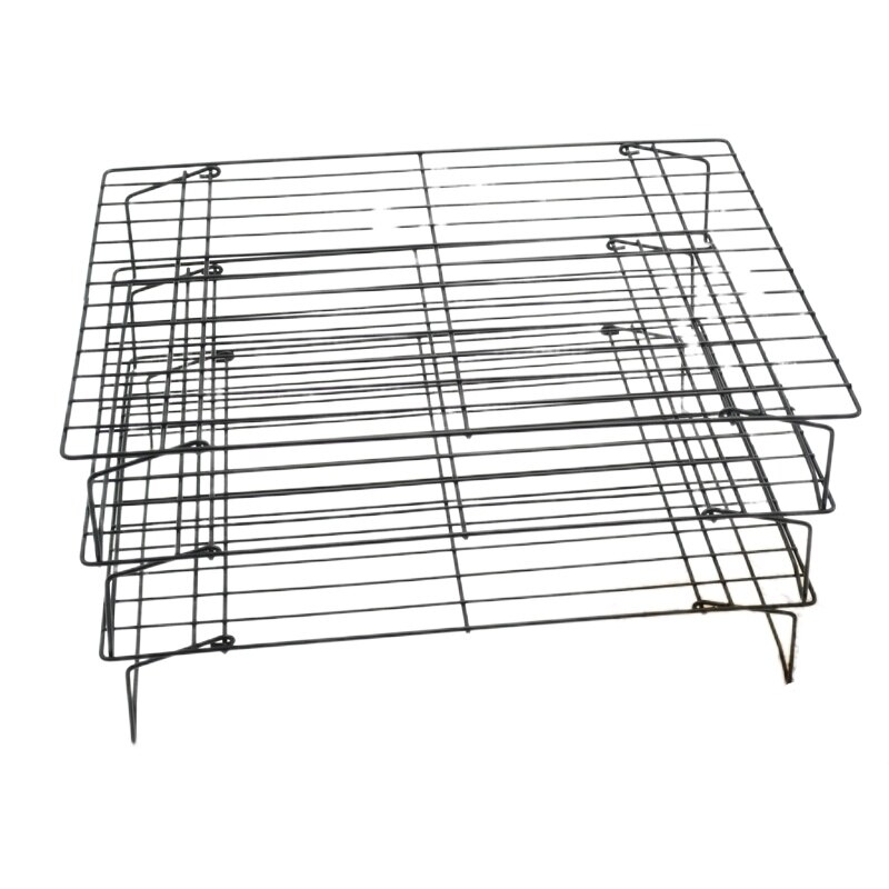 Draagbare Anti-aanbak Metalen Taart Koeling Grid R... – Vicedeal