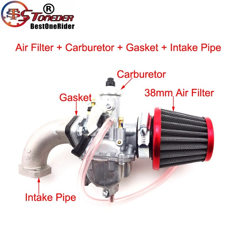 STONEDER Mikuni VM22 26mm Carburetor 25mm Manifold... – Vicedeal