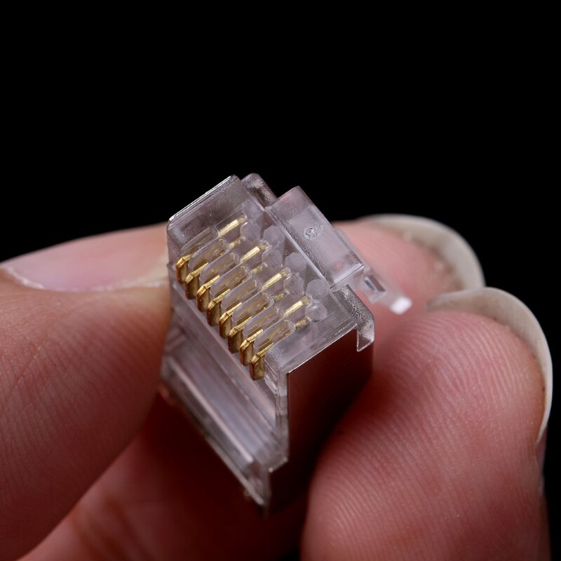 10Pcs Cat6 8-Pin RJ45 8P8C Afgeschermde Gestrand C... – Grandado