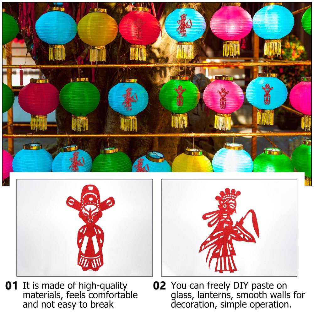 16pcs Chinese Style Paper-cuts Children Cloth Pape... – Grandado