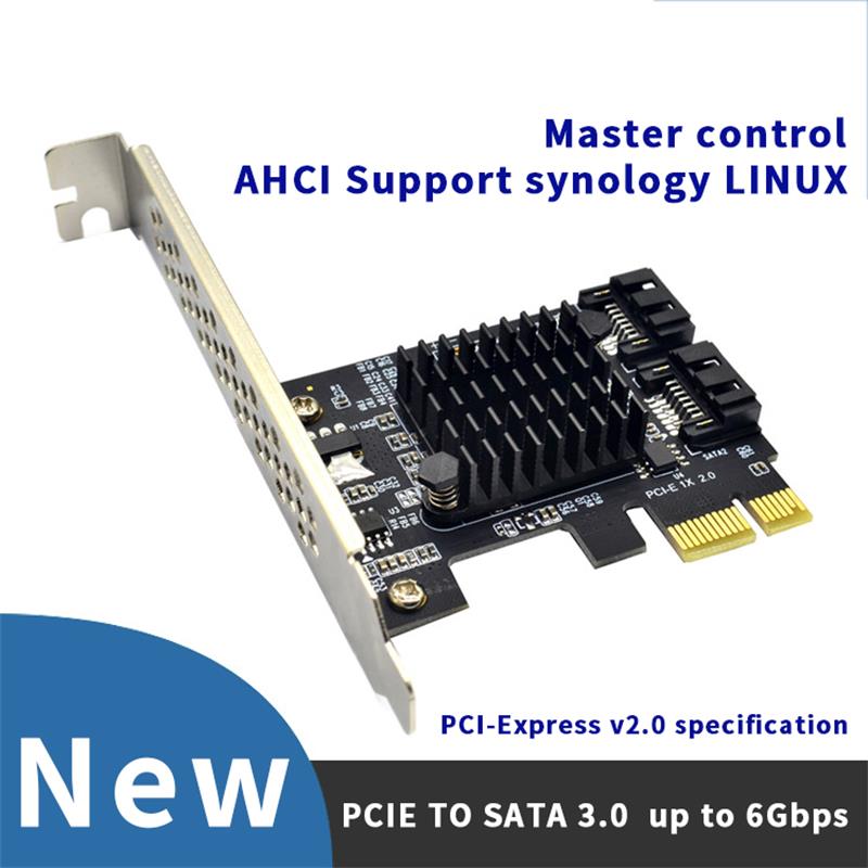 PCI e X1 to SATA 3.0 Adapter Card Controller PCI E... – Vicedeal