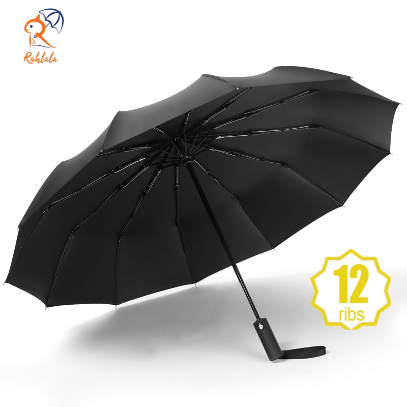 Rahlala Windproof Automatic Umbrella Rain Sun 3 Fl... – Vicedeal