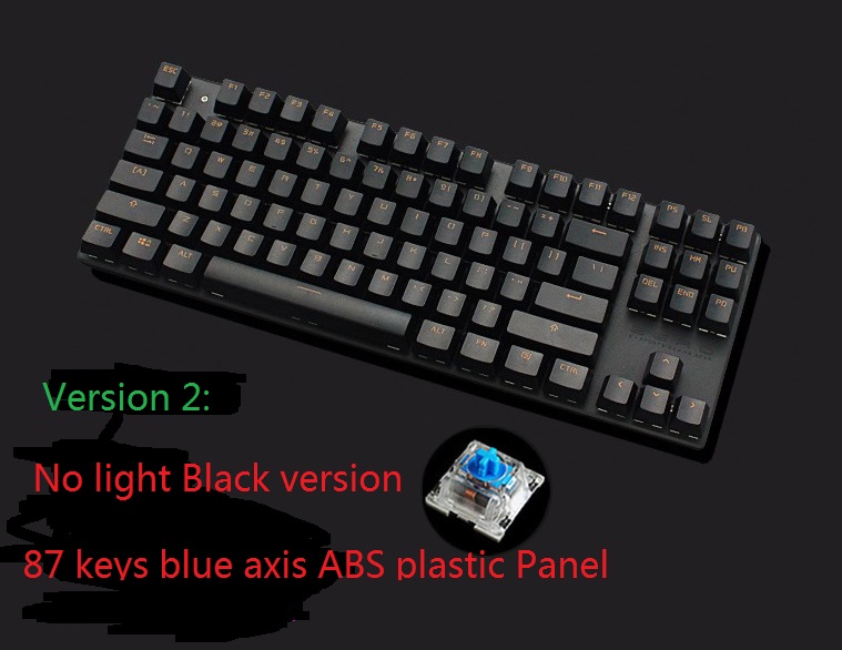 METOO Gaming Mechanical Keyboard 87/104 key Anti-g... – Grandado