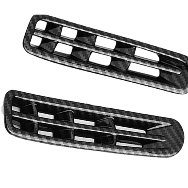 Car ABS Carbon Fiber Front Column Air Outlet Cover... – Grandado
