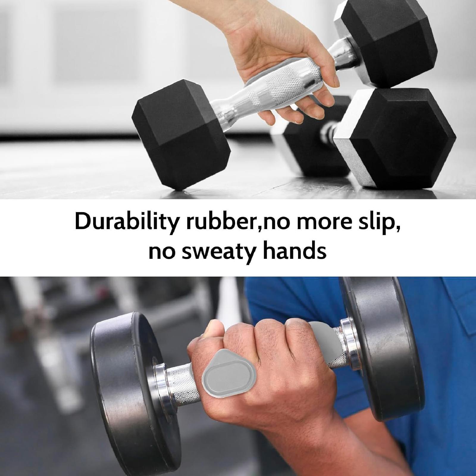 Workout Gym Gloves Silicone Palm Grips Pull Up Gri... – Grandado