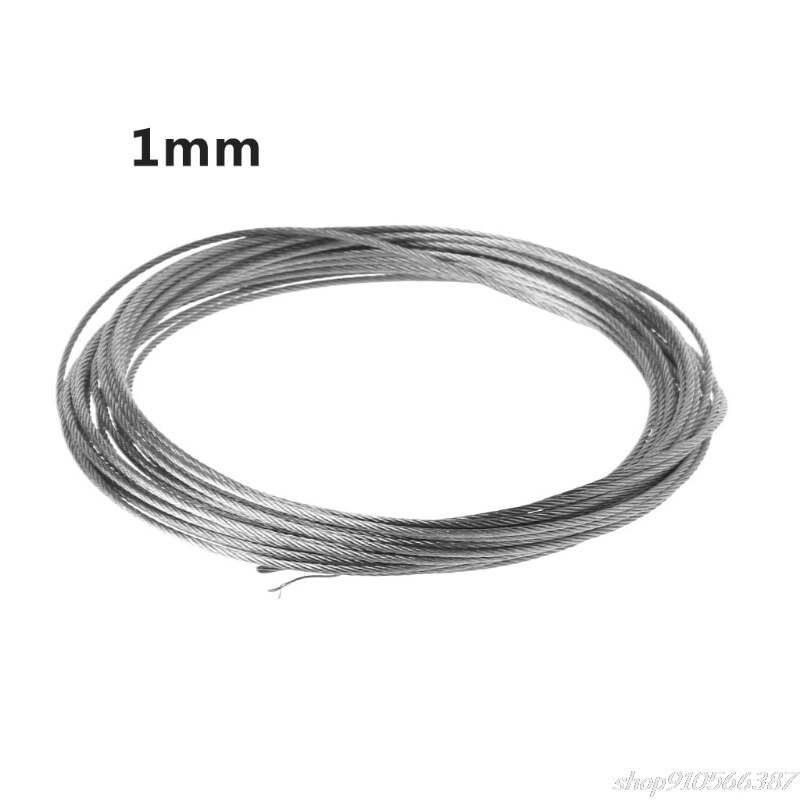 5m 304 Stainless Steel Wire Rope Soft Fishing Lift... – Vicedeal
