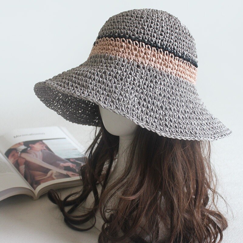 Simple Portable Summer Beach Hat Female Casual Pan... – Grandado