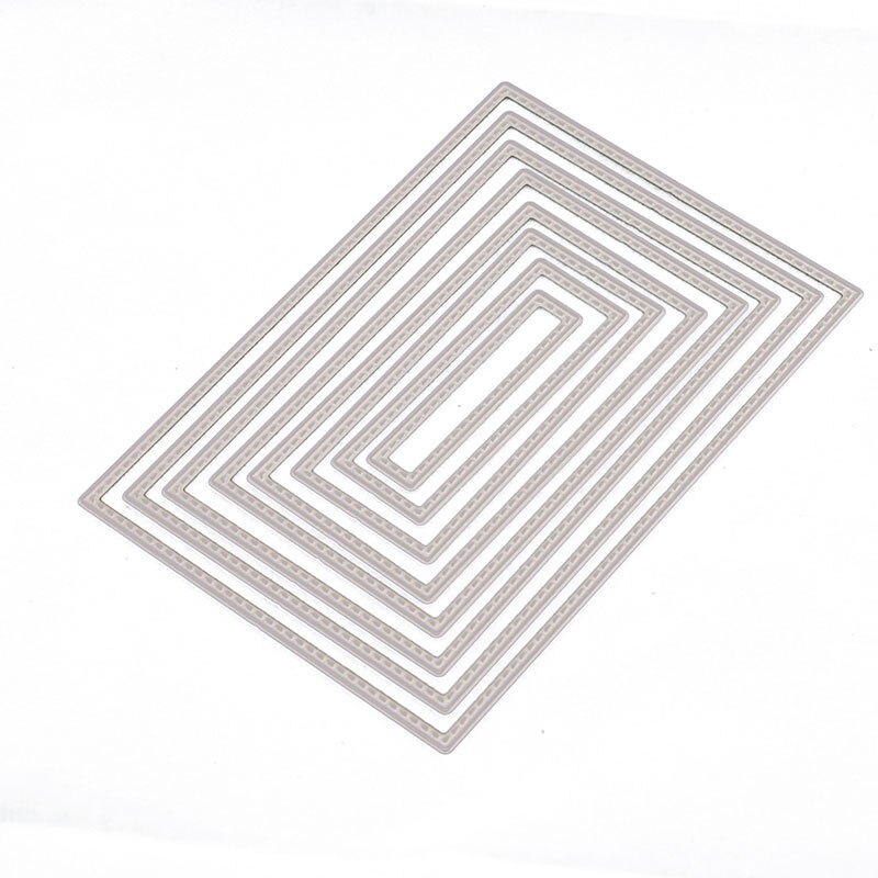 Rectangular Metal Cutting Dies for DIY Scrapbookin... – Grandado