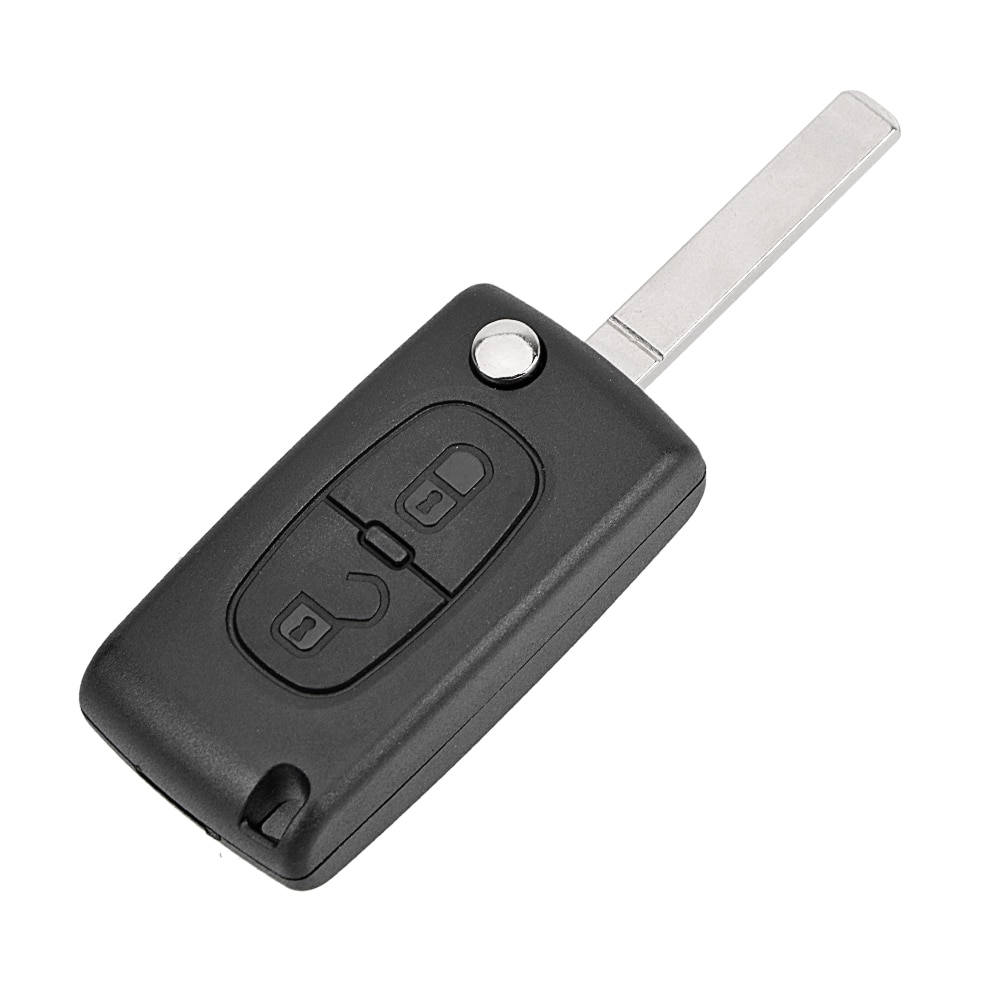 YOSOLO 1pc 2 Buttons Car Key Shell Flip Ce0536 Rep... – Grandado