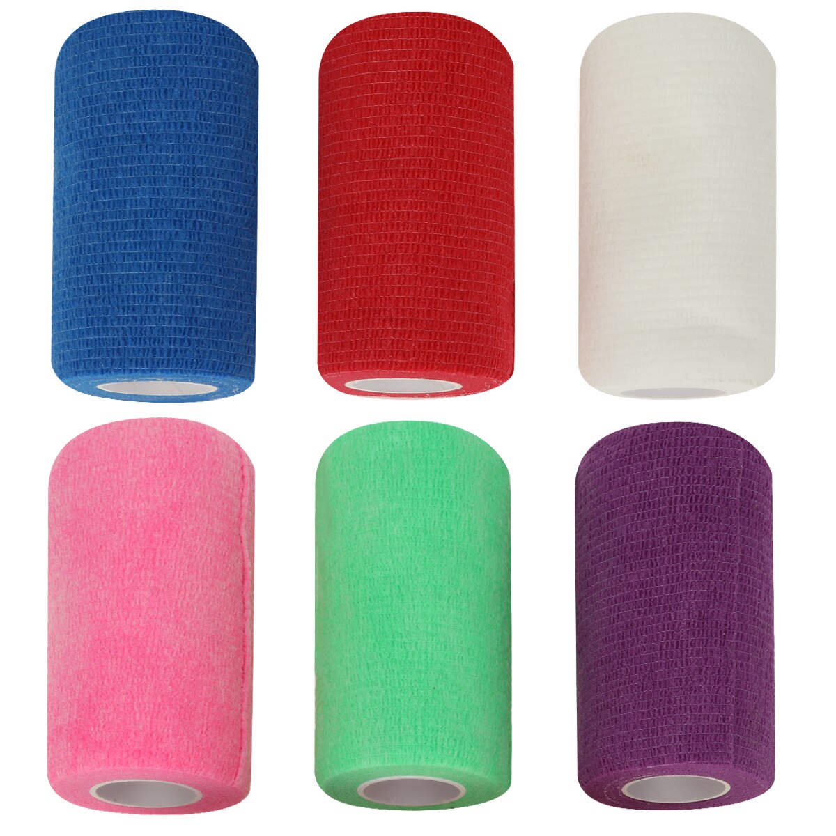 6Pcs Colorful Sport Self Adhesive Elastic Bandage ... – Grandado