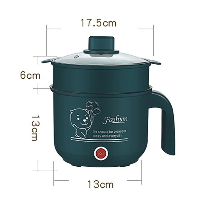 Mini Electric Rice Cooker 1.8L Non-stick Cooking M... – Grandado