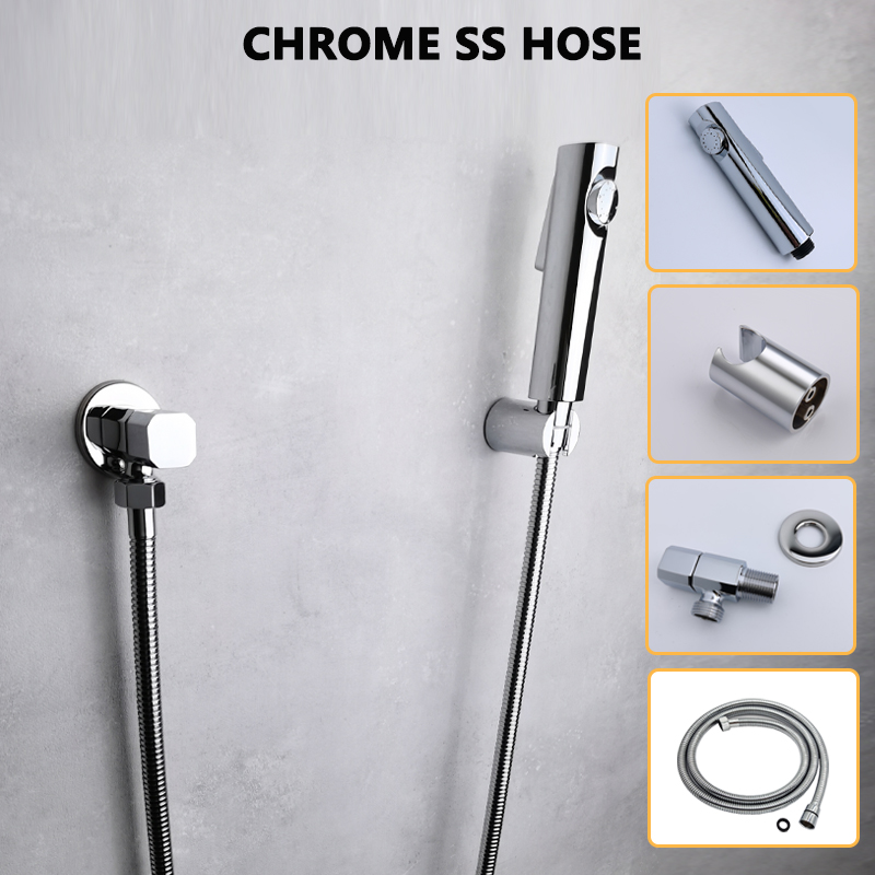 Brass Angel Valve Bidet Sprayer Set Cold Tap with ... – Grandado