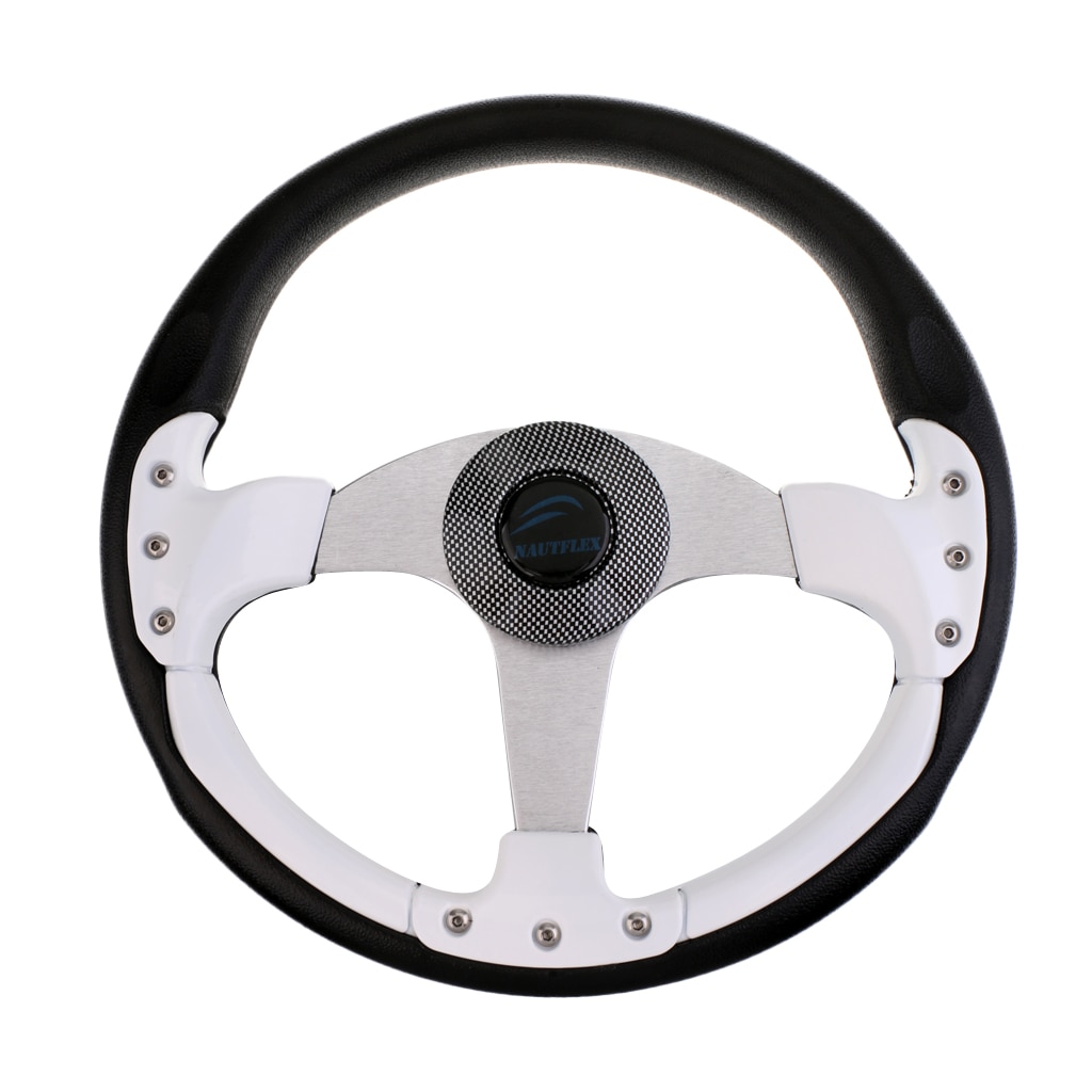 3 Spoke Boat Steering Wheel & Soft Grip - 13.4 inc... – Grandado
