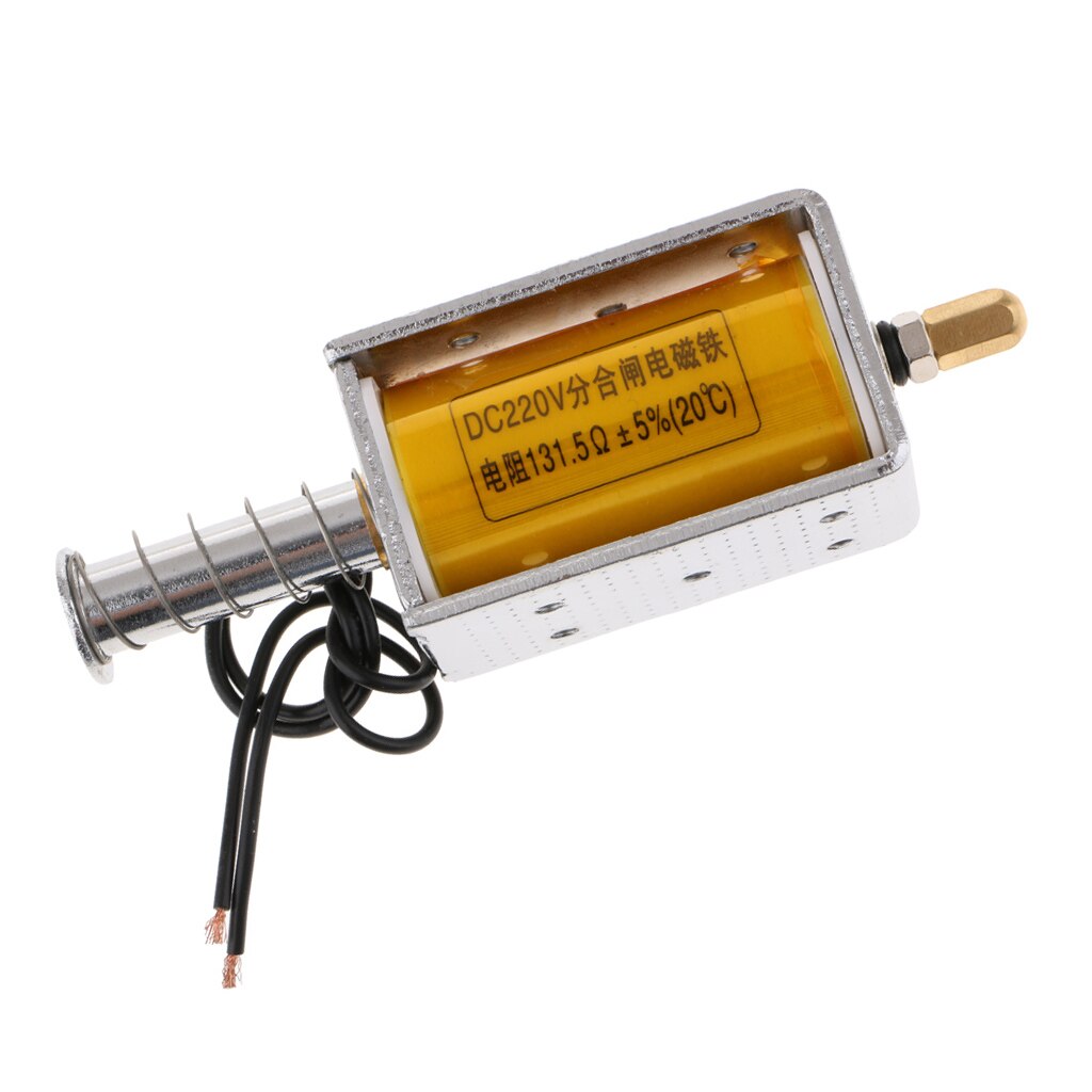 DC 220V 34.5mm Push-Pull Actuator Frame Type Elect... – Grandado