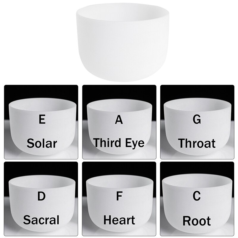 8Inch Note Perfect Sound Chakra Frosted Quartz Cry... – Vicedeal