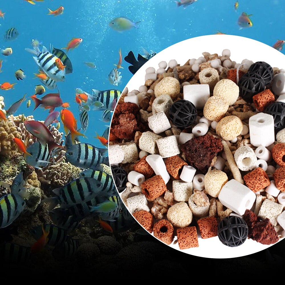 100/250/500G Aquarium Fish Tank Filter Media Activ... – Grandado