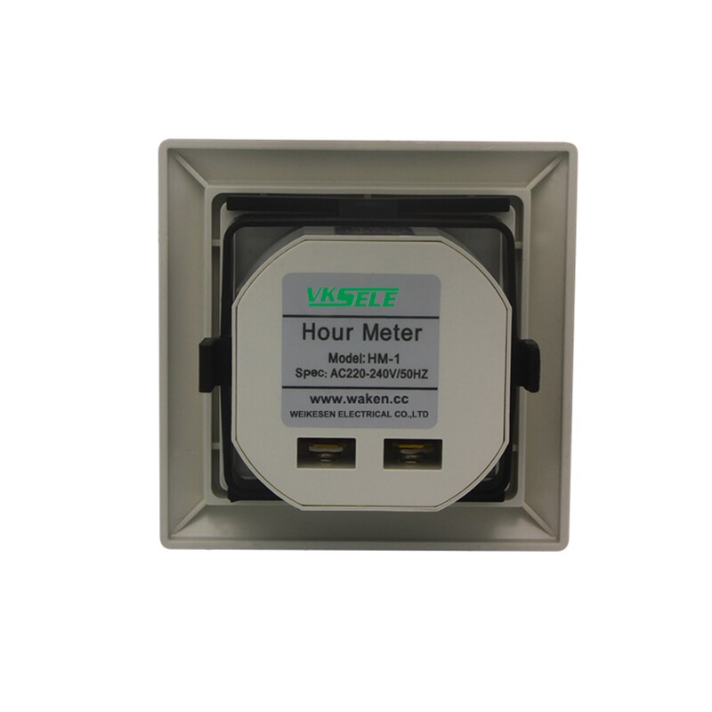 HM-1 white color Industrial timer LCD display Hour... – Grandado