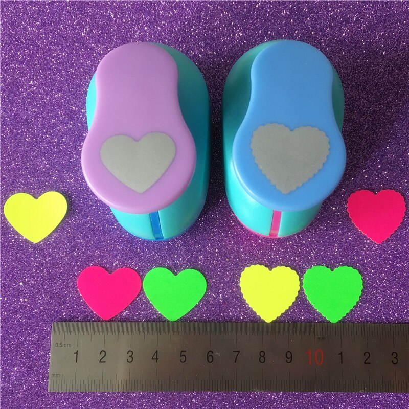 Large size Heart and Wave Heart Shape 1 inch hole ... – Grandado