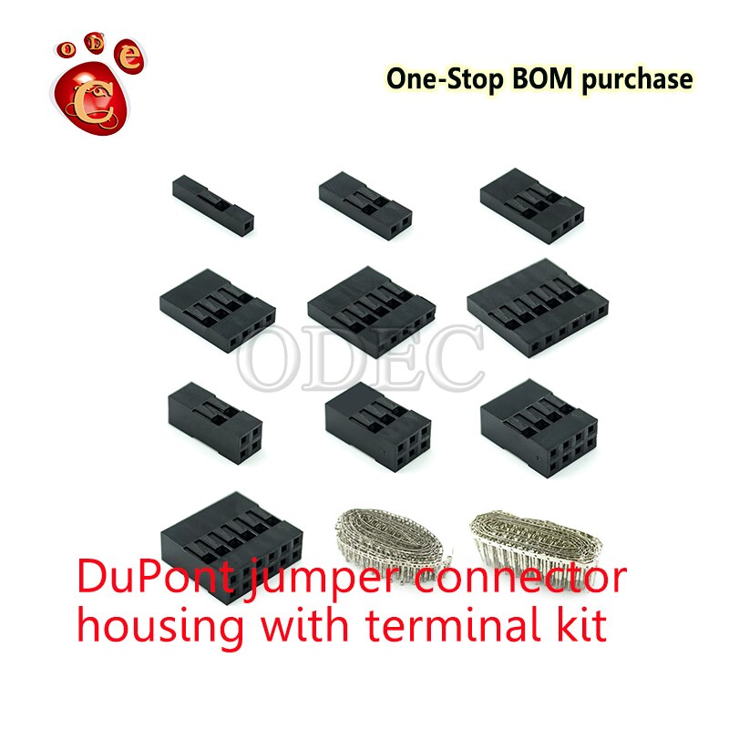 DuPont 2.54mm jumper connector housing with termin... – Vicedeal