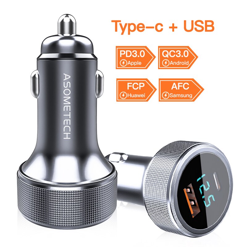 36W Usb Autolader Quick Lading QC3.0 PD3.0 Fast Ch... – Grandado 36W Usb Autolader Quick Lading QC3.0 PD3.0 Fast Ch... – Grandado