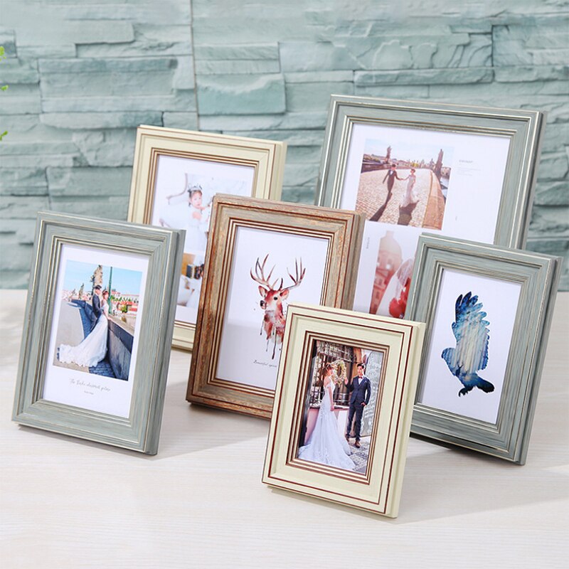 Resin Photo Frames For Table Modern Picture Frames... – Grandado