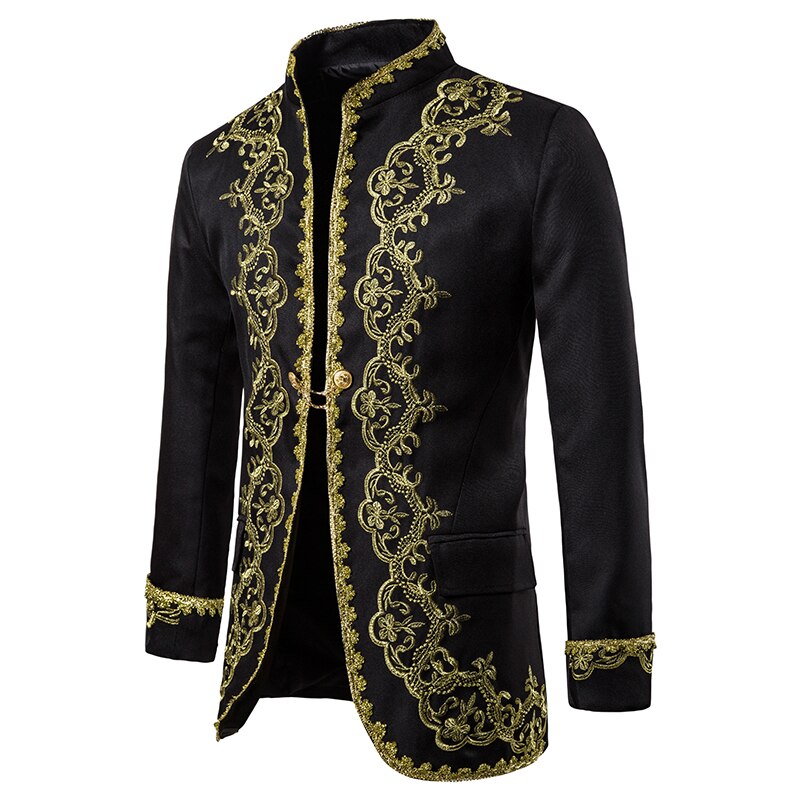 Court Coat Arabian Style Jacket Beautifully Embroi... – Grandado