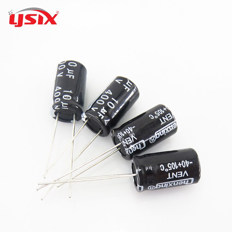400V 10UF Electrolytic Capacitor 10*17mm – Vicedeal