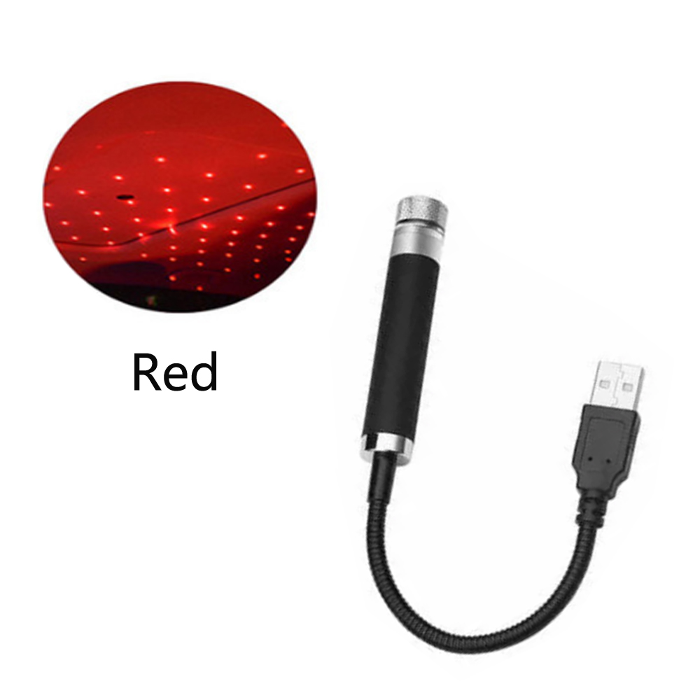 1Pc Romantische Usb Star Sky Lamp Plafond Rood/Bla... – Grandado