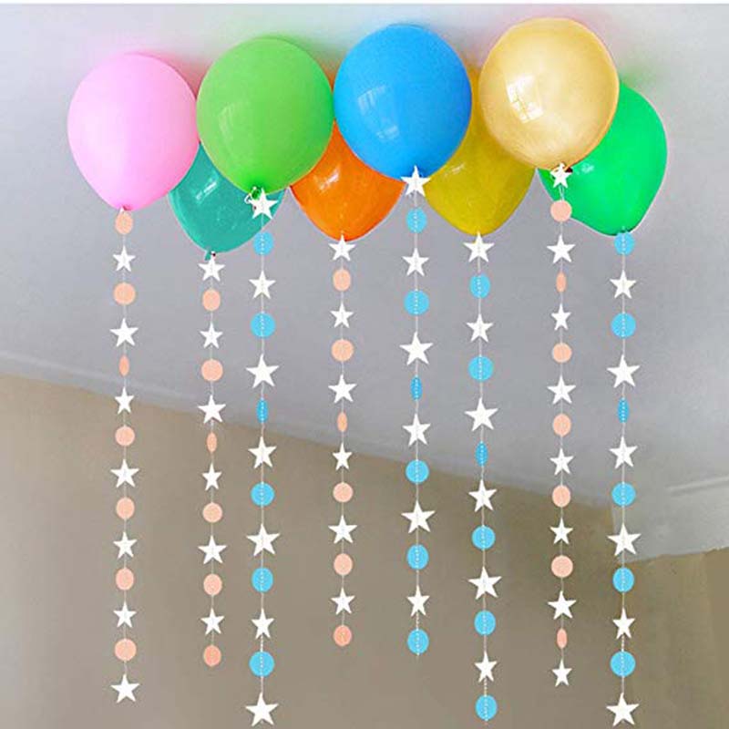 Paper Garland for kid first 1 2 3 4 5 6 7 8 9 10 y... – Vicedeal
