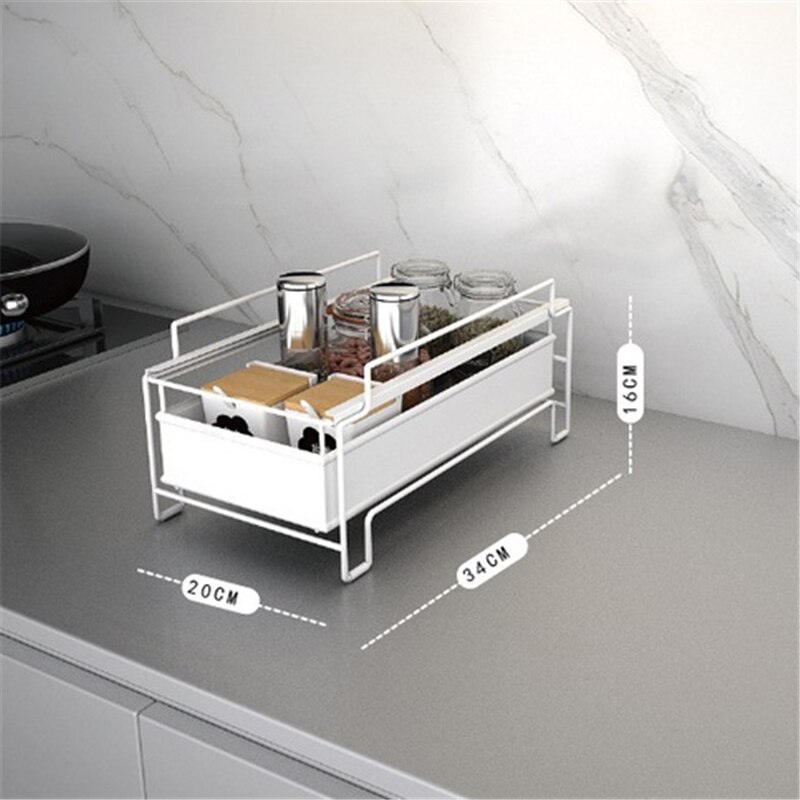 Kitchen Countertop Spice Racks Stackable Storage R... – Vicedeal