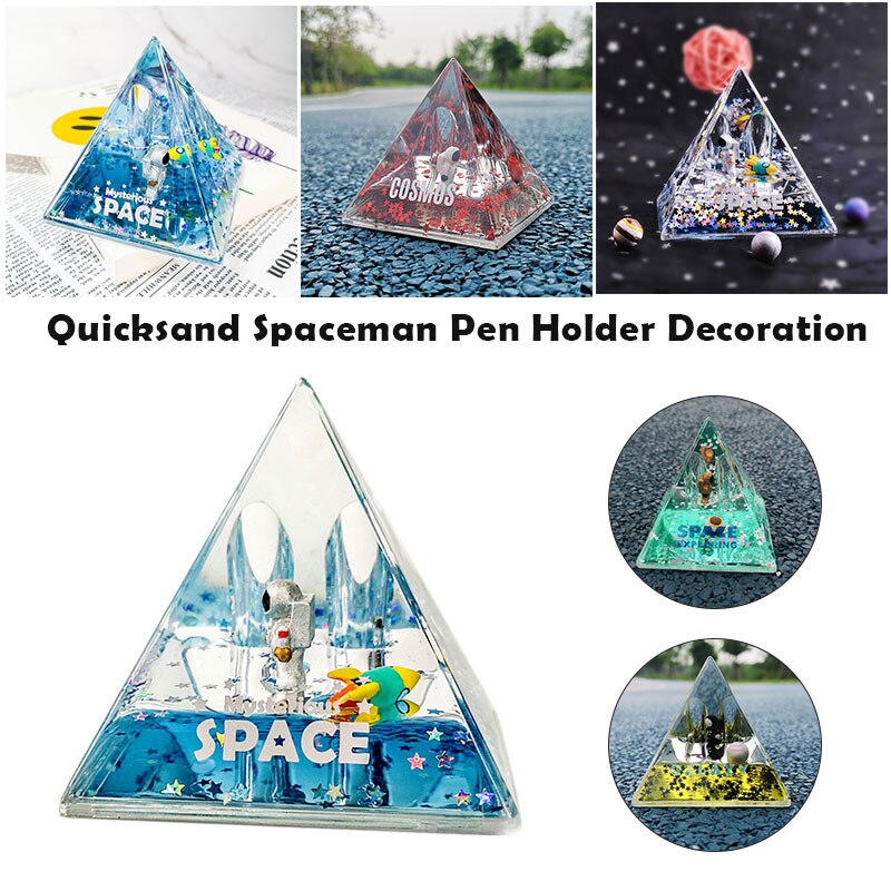 Liquid Quicksand Piramide Pen Potlood Container Ho... – Vicedeal