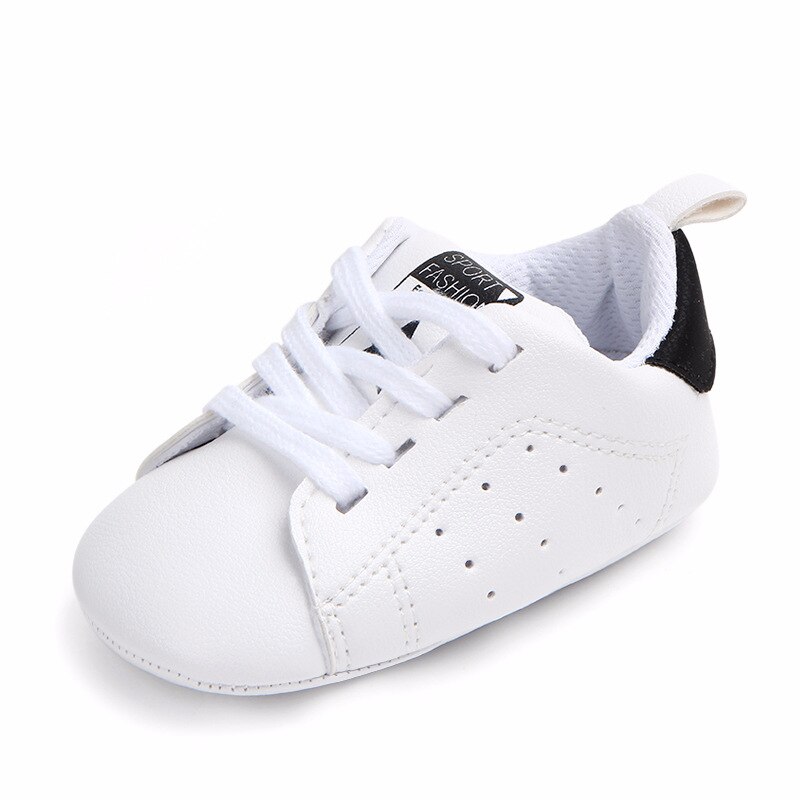 Hvide sko babysko blød bund skridsikre sko til små... – Grandado