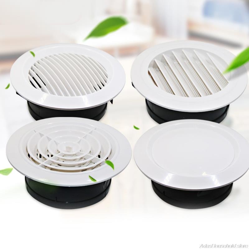 Adjustable Round Air Vent ABS Exhaust Louver Grill... – Vicedeal