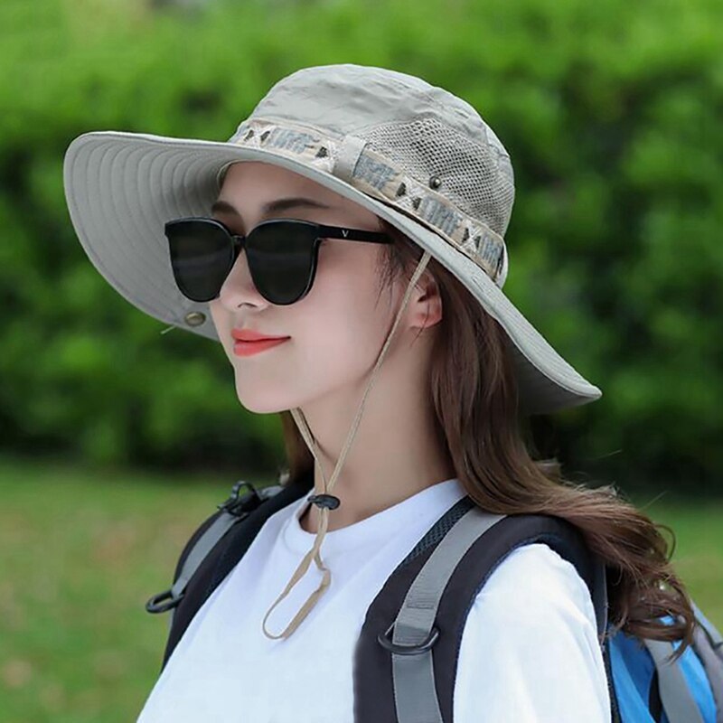 UPF 50+ Sun Hat Bucket Autumn Men Women Fishing Ha... – Grandado