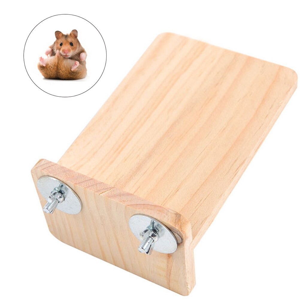 Wooden Platform Perch for Chinchilla Rat Gerbil an... – Vicedeal