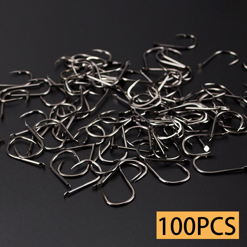 100 teile/los Iseni 1-15 # größe angelhaken set Ho... – Grandado