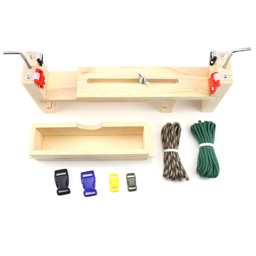 1pcs DIY Wood Paracord Jig Bracelet Maker Adjustab... – Grandado