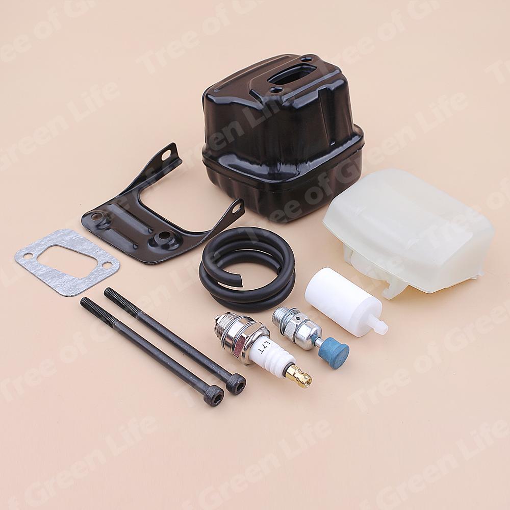 Uitlaat Voor Husqvarna 340 345 350 353 346XP Air F... – Vicedeal