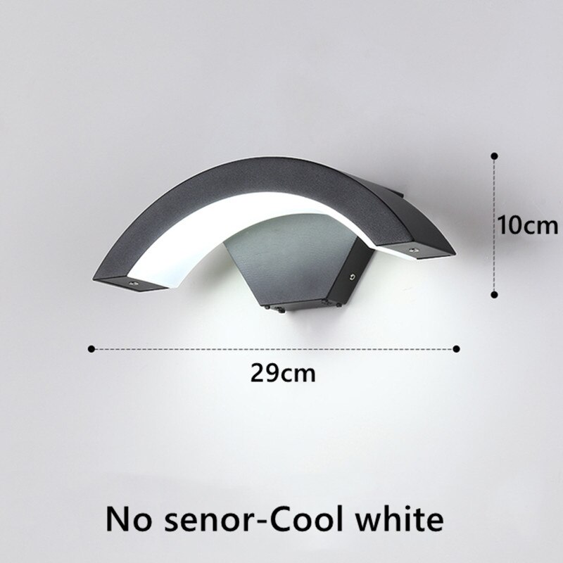 18w 24w Outdoor LED Waterproof Wall Light with Mot... – Grandado